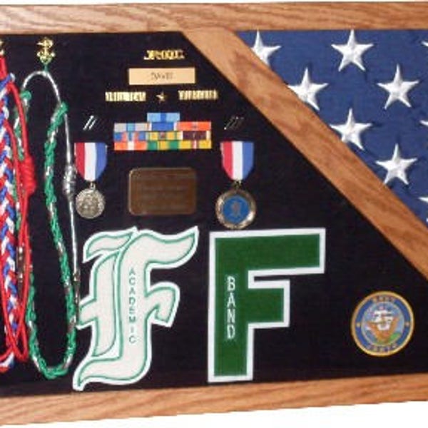 Flag Display Case - Etsy