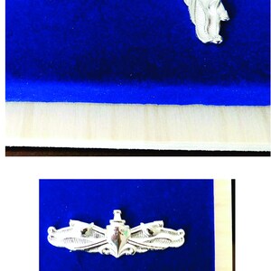 Navy Pilot Wings Shadow Box - Etsy