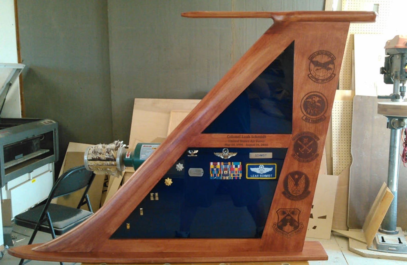 Aircraft Fin Flash Shadow Box various Styles - Etsy