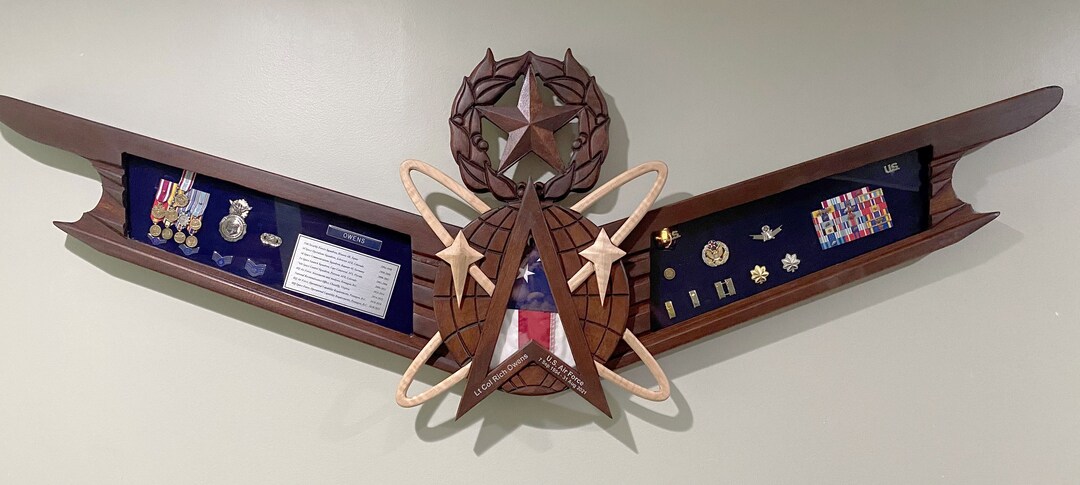 Space Force Shadow Box - Etsy