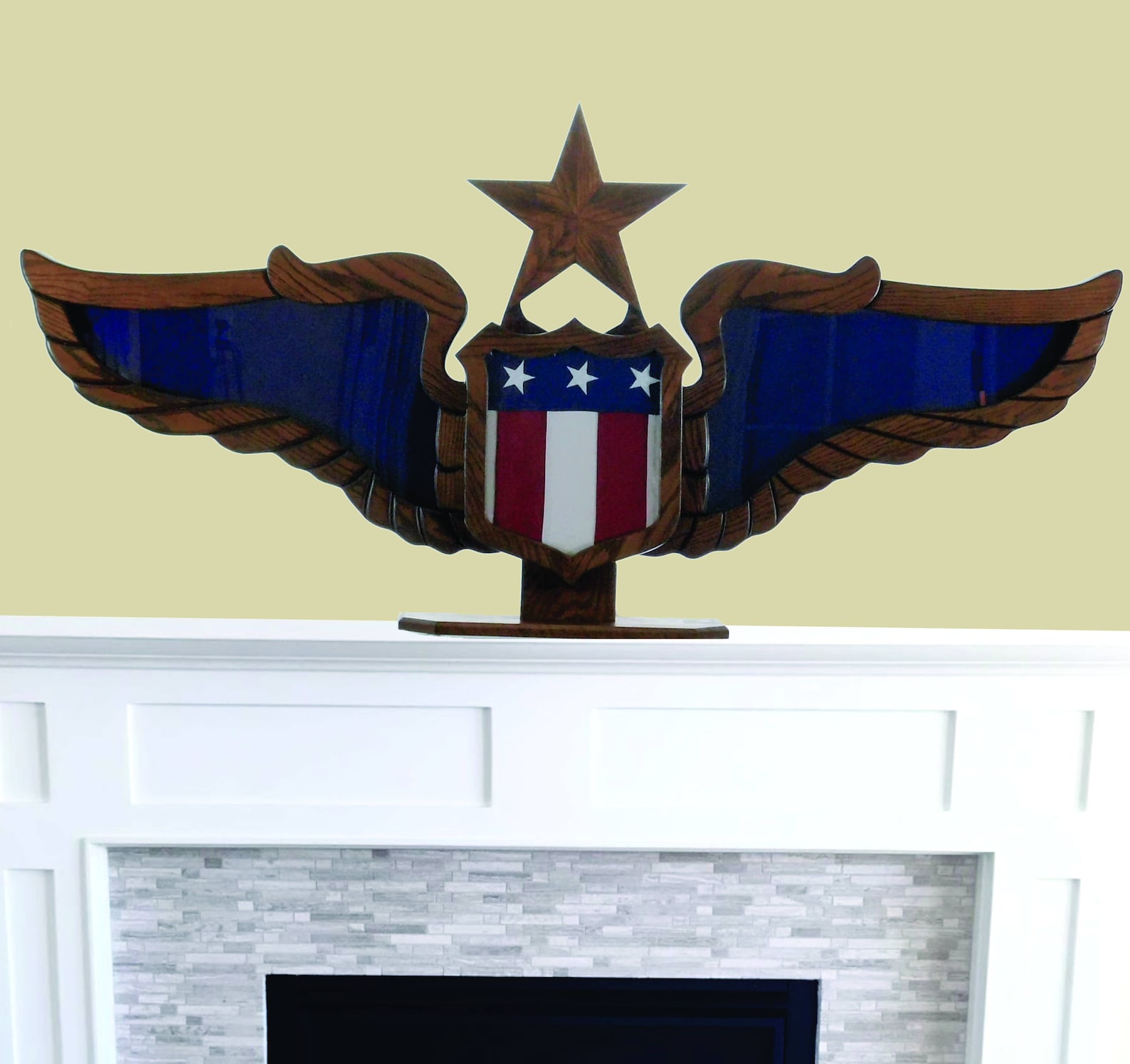 Air Force Pilot Wings Shadow box | Etsy