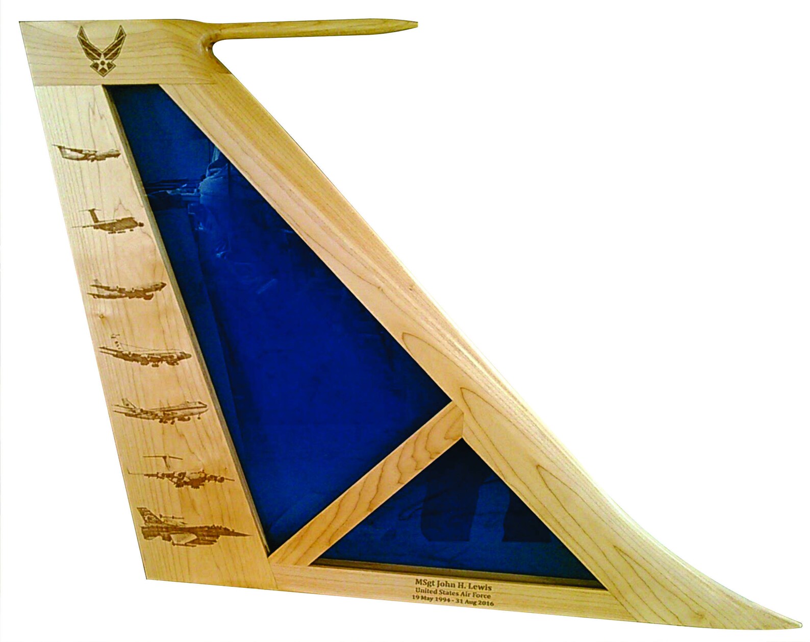 Aircraft Fin Flash Shadow Box various Styles - Etsy