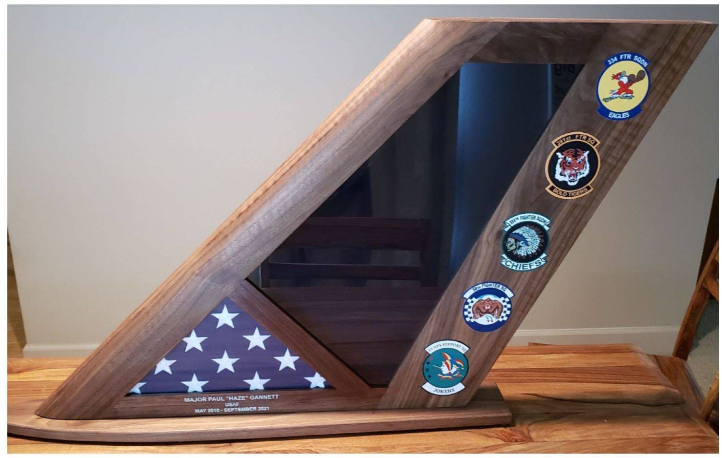 Aircraft Fin Flash Shadow Box various Styles | Etsy