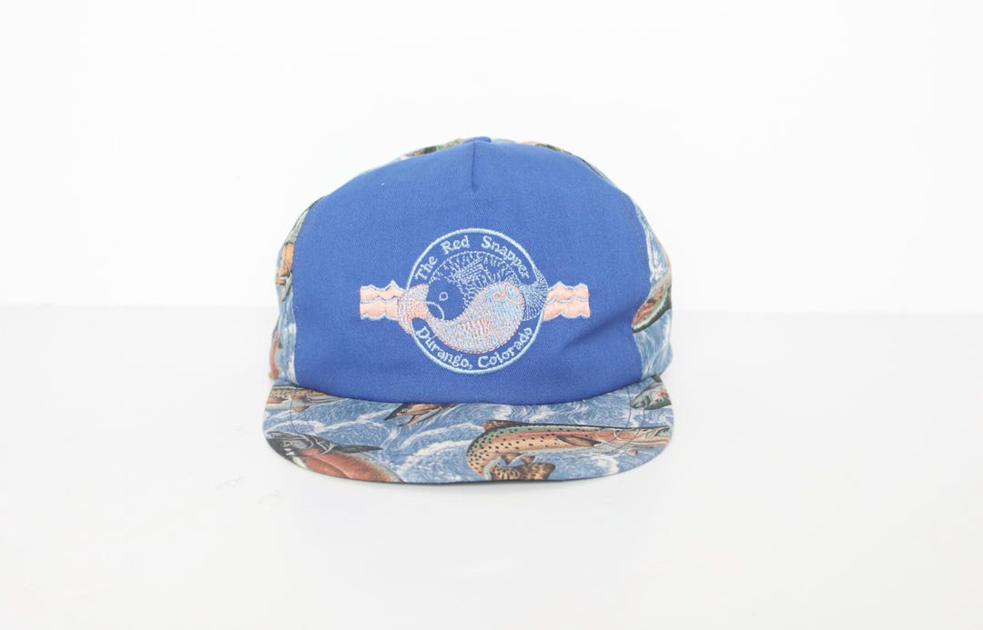 Vintage HAWAIIAN Style Y2K Snapback Vintage DURANGO Colorado Red ...