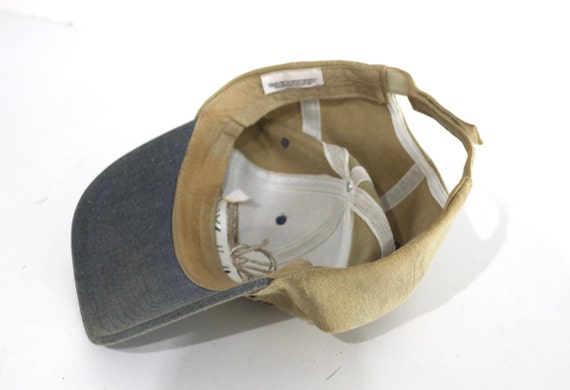 vintage CREAM & grey WILLY'S 1990s baseball hat snapb… - Gem