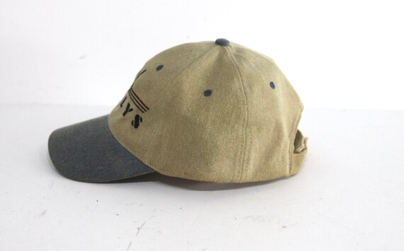 vintage CREAM & grey WILLY'S 1990s baseball hat snapb… - Gem