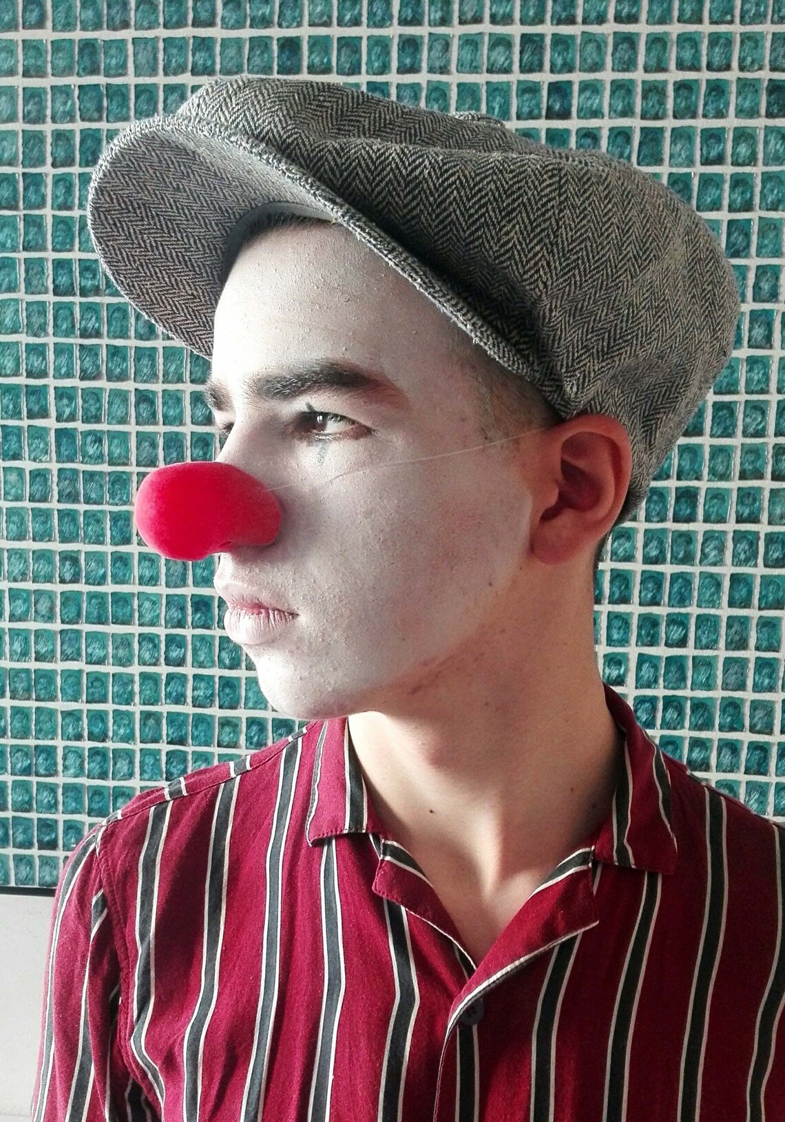 Red Clown Nose / Bozo Nose Rubber Nose - Etsy