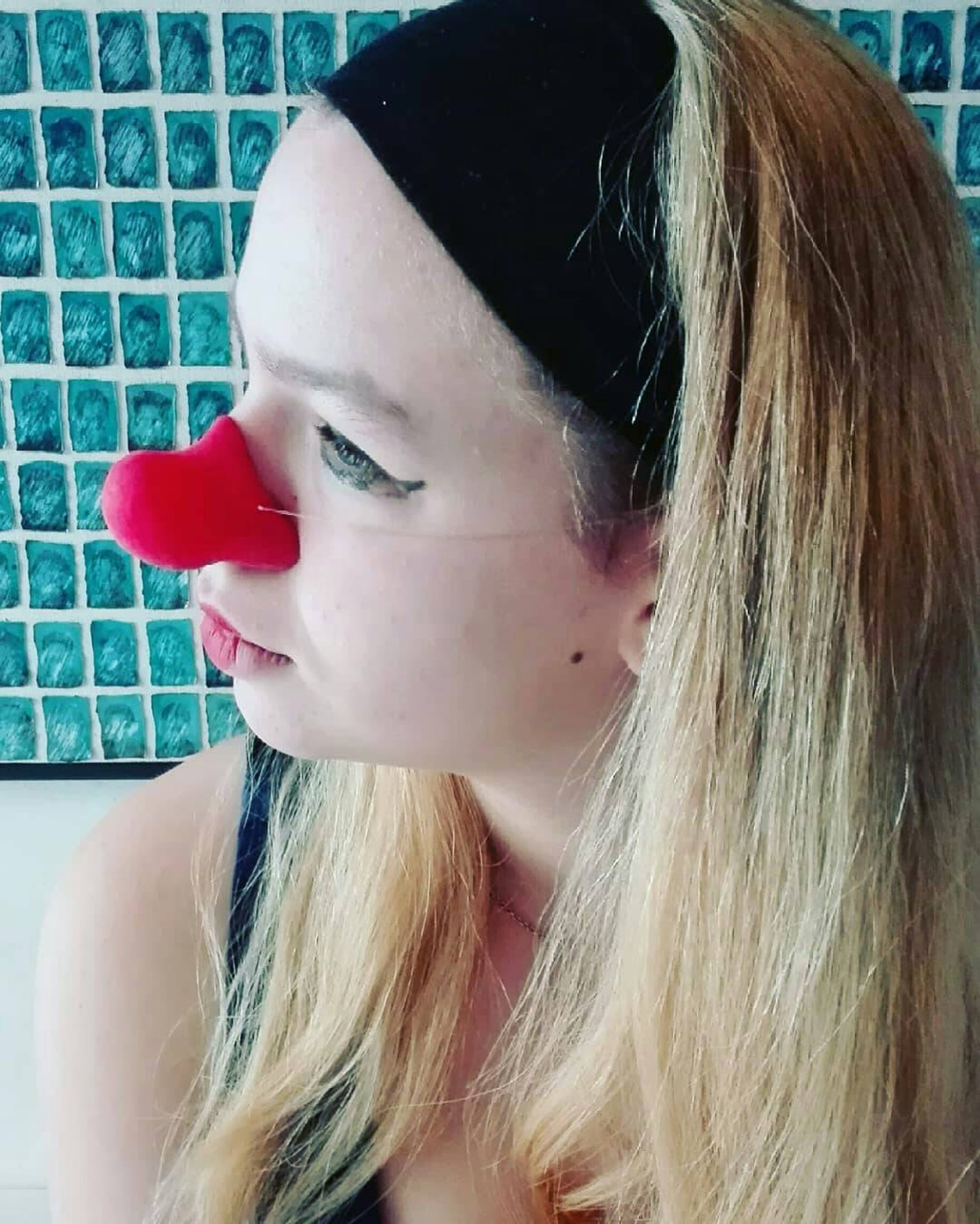 Red clown nose / DIEGO nose rubber nose | Etsy