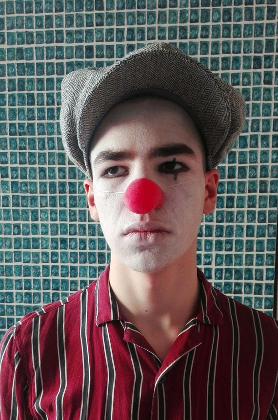 Red Clown Nose / Bozo Nose Rubber Nose | Etsy