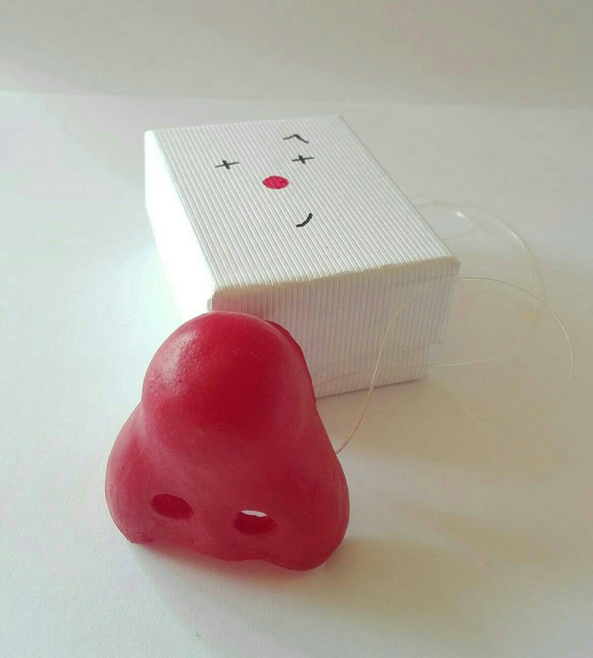 Clown Nose CYRANOZ Rubber Red Nose Unisexe - Etsy