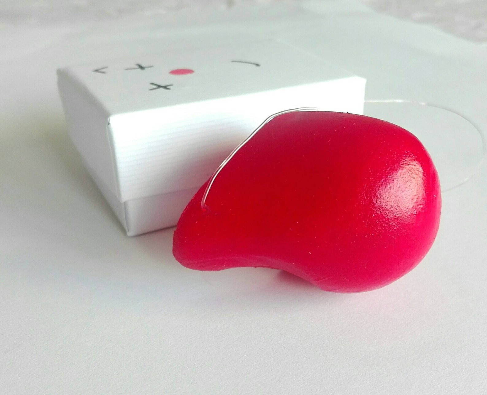 Red Clown Nose / Bozo Nose Rubber Nose - Etsy