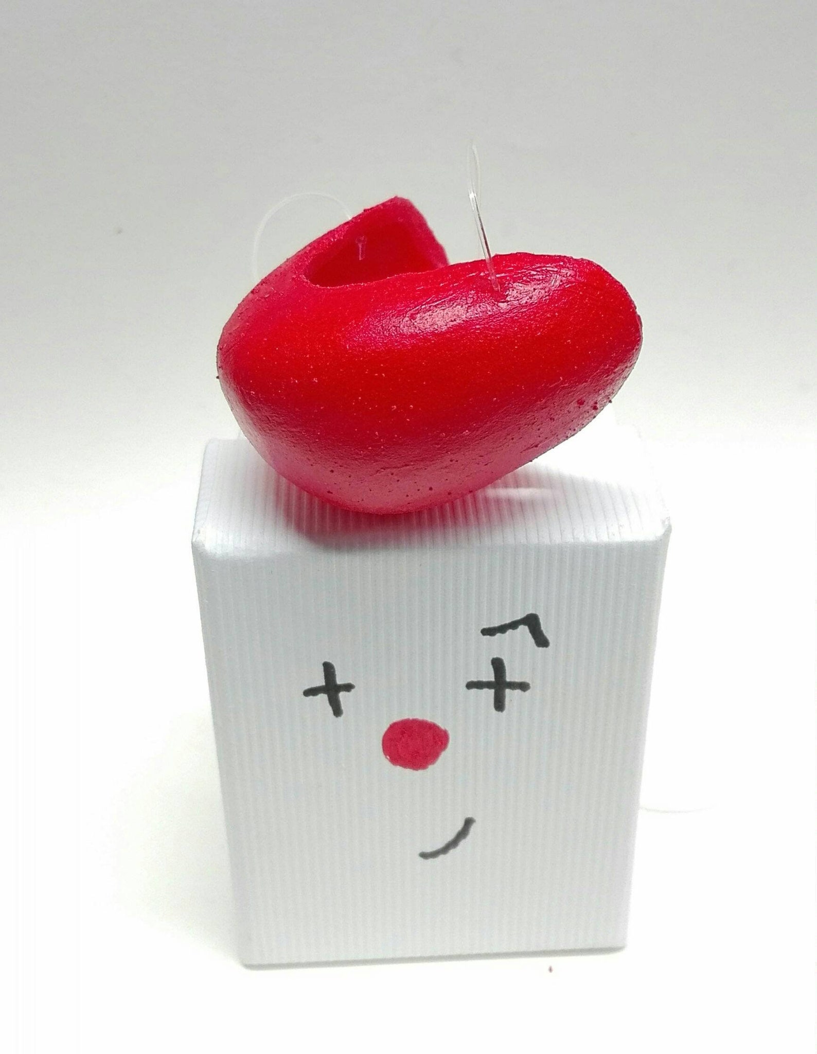 Clown Nose - ZAZIE - Rubber Red Nose - - Etsy