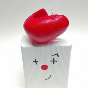 Clown Nose - ZAZIE - Rubber Red Nose - - Etsy