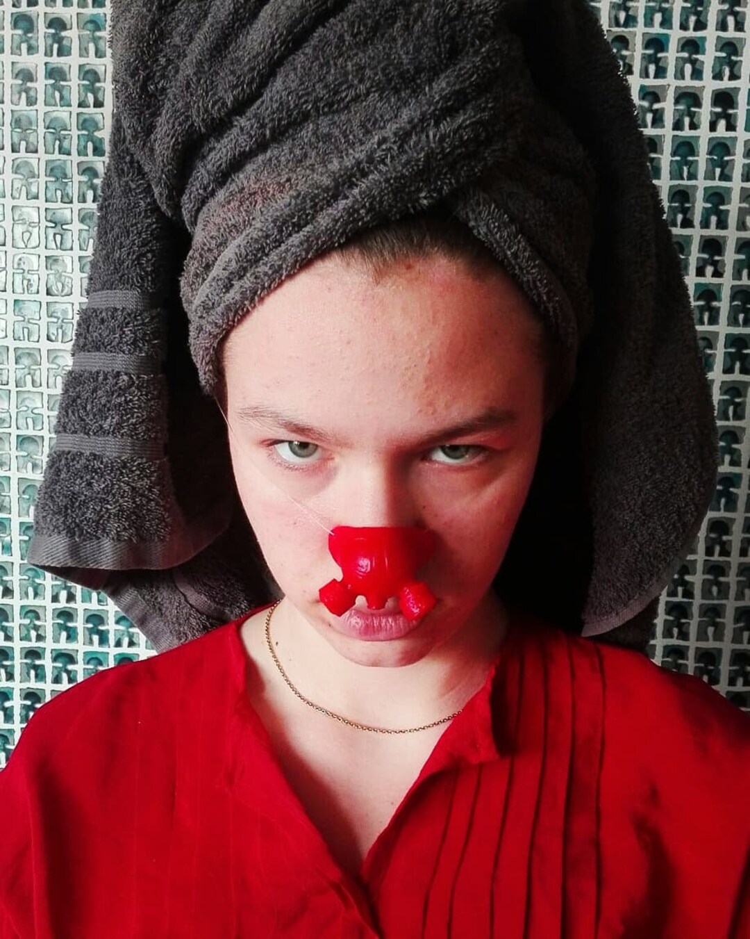 Rubber Clown Nose / STAY CONFI Noz - Handmade Nose - Etsy
