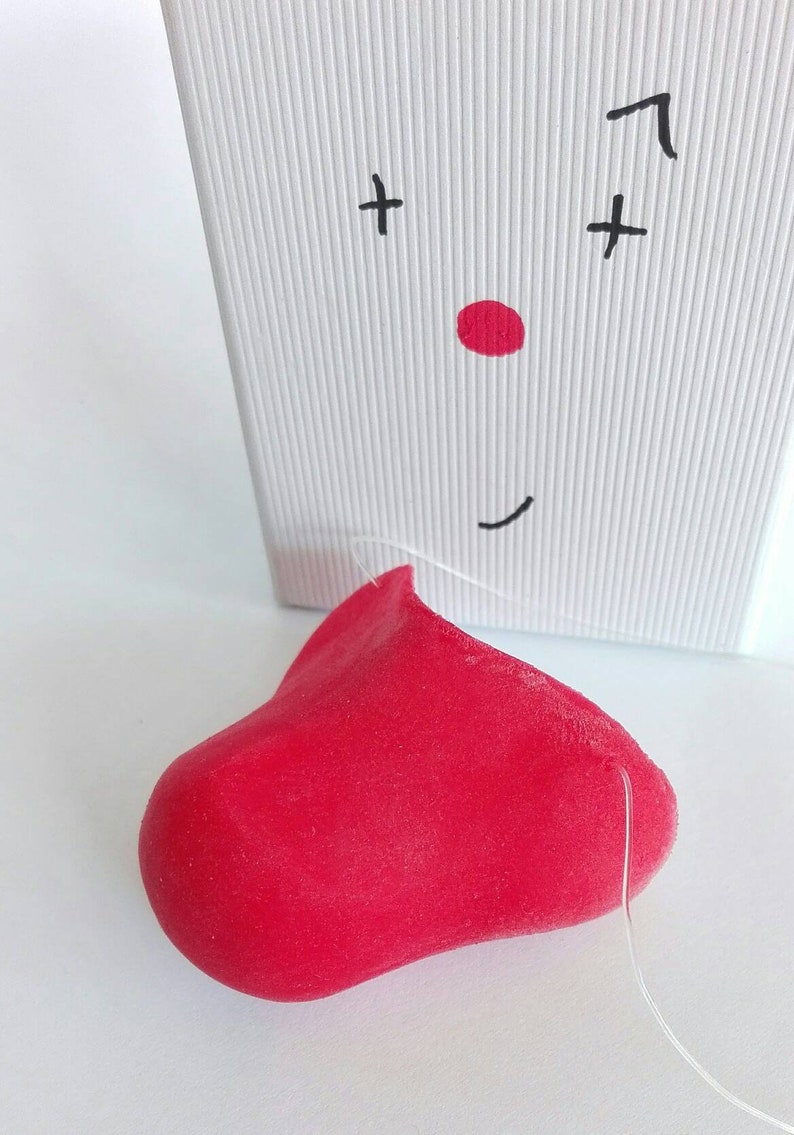 Rubber Clown Nose GUS Handmade Prop - Etsy