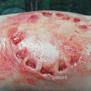 zombie bite mark tattoo