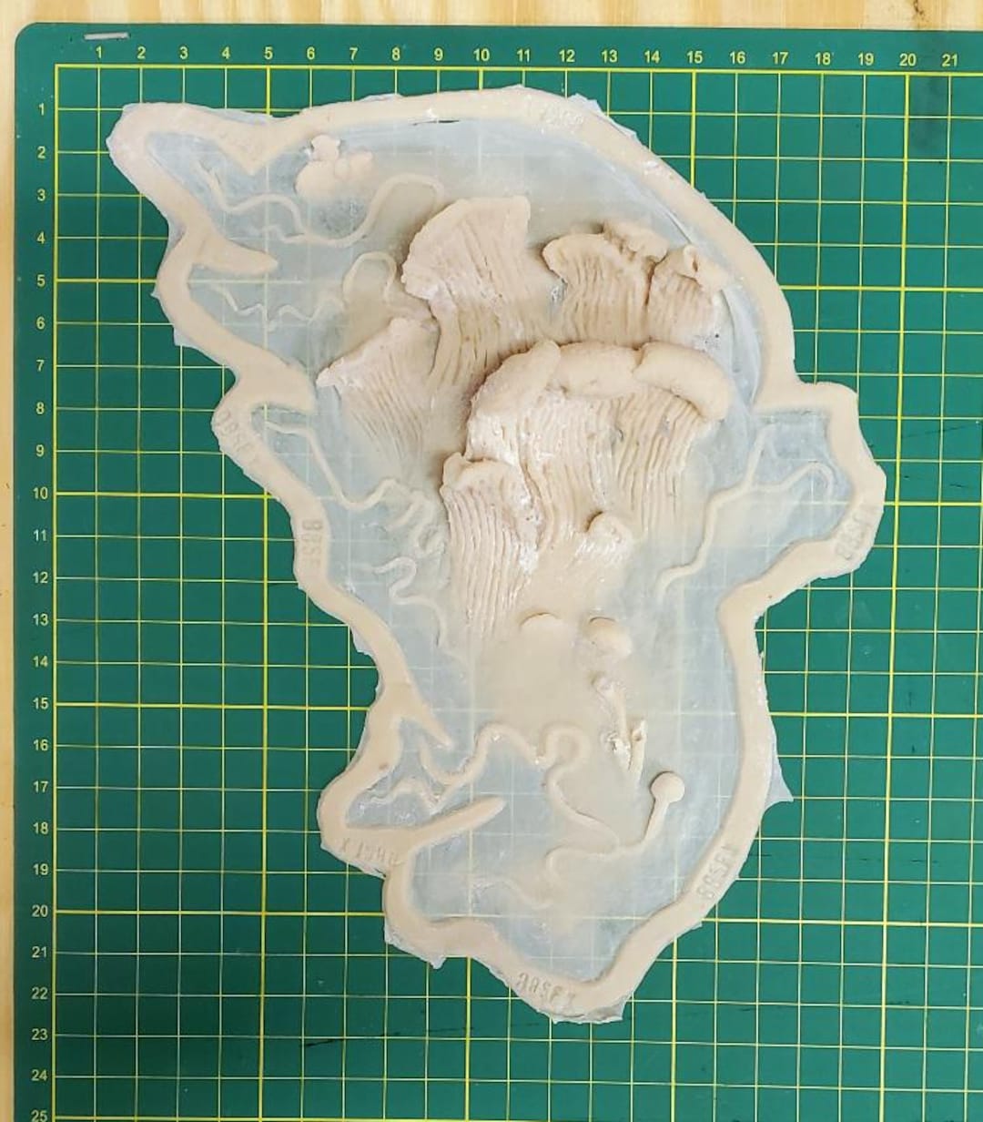 Unpainted Silicone Mushroom Prosthetic: (unpainted) Cosplay, LARP, Sfx ...