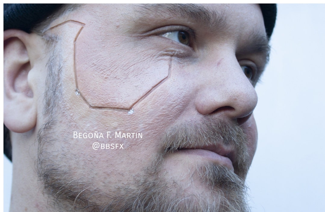 Cyberpunk Silicone Prosthetics (unpainted) Cosplay, LARP, Sfx ...