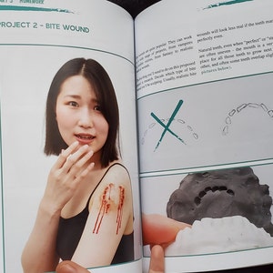 Prosthetics Makeup Effects Tutorial Book: Cosplay & SFX for Beginners ...