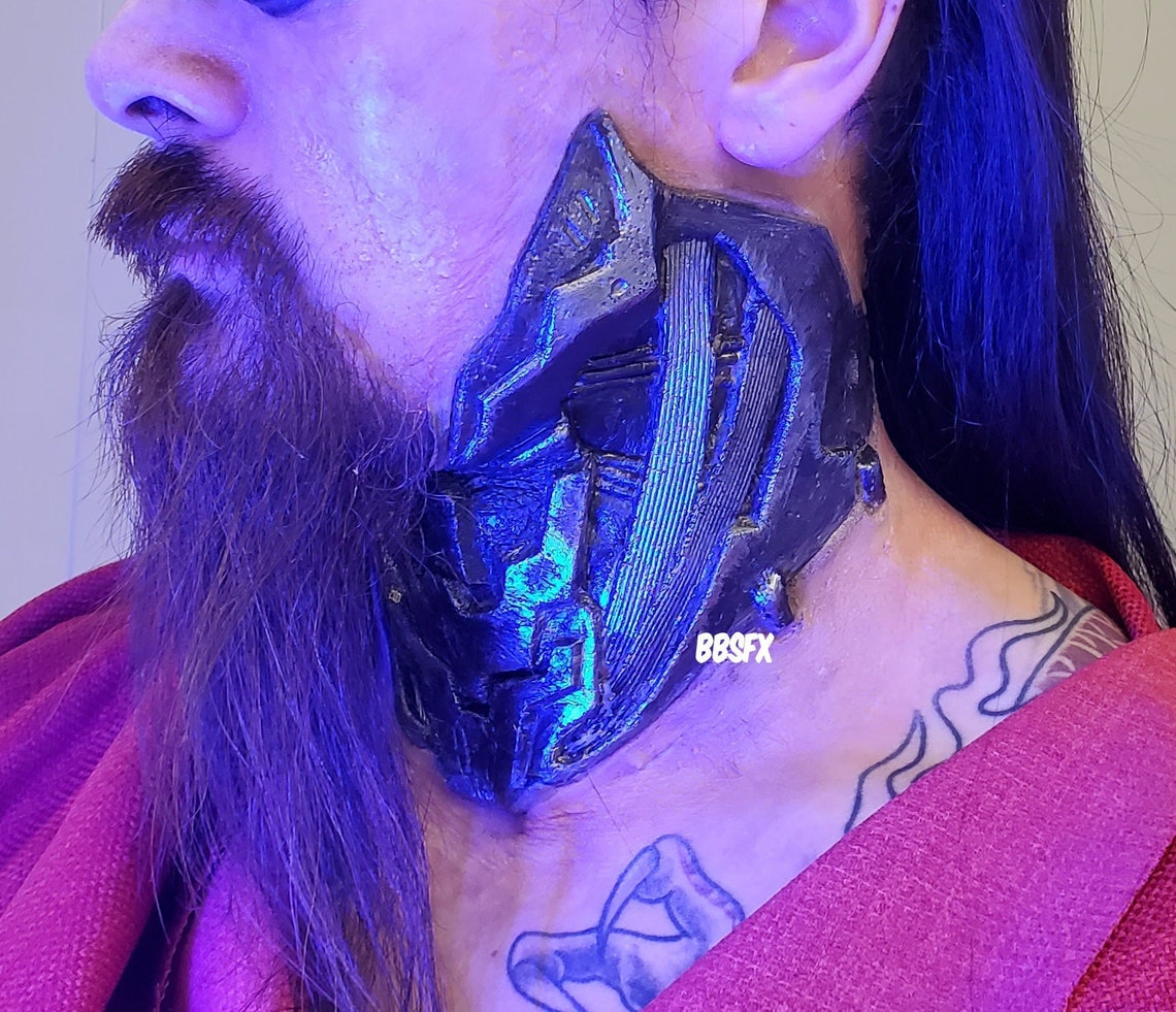 1x Cyborg NECK Cyberpunk Prosthetics-encapsulated Silicone - Etsy UK