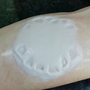 Large Realistic Silicone Bite Wound Prosthetic - Unpainted Horror SFX ...