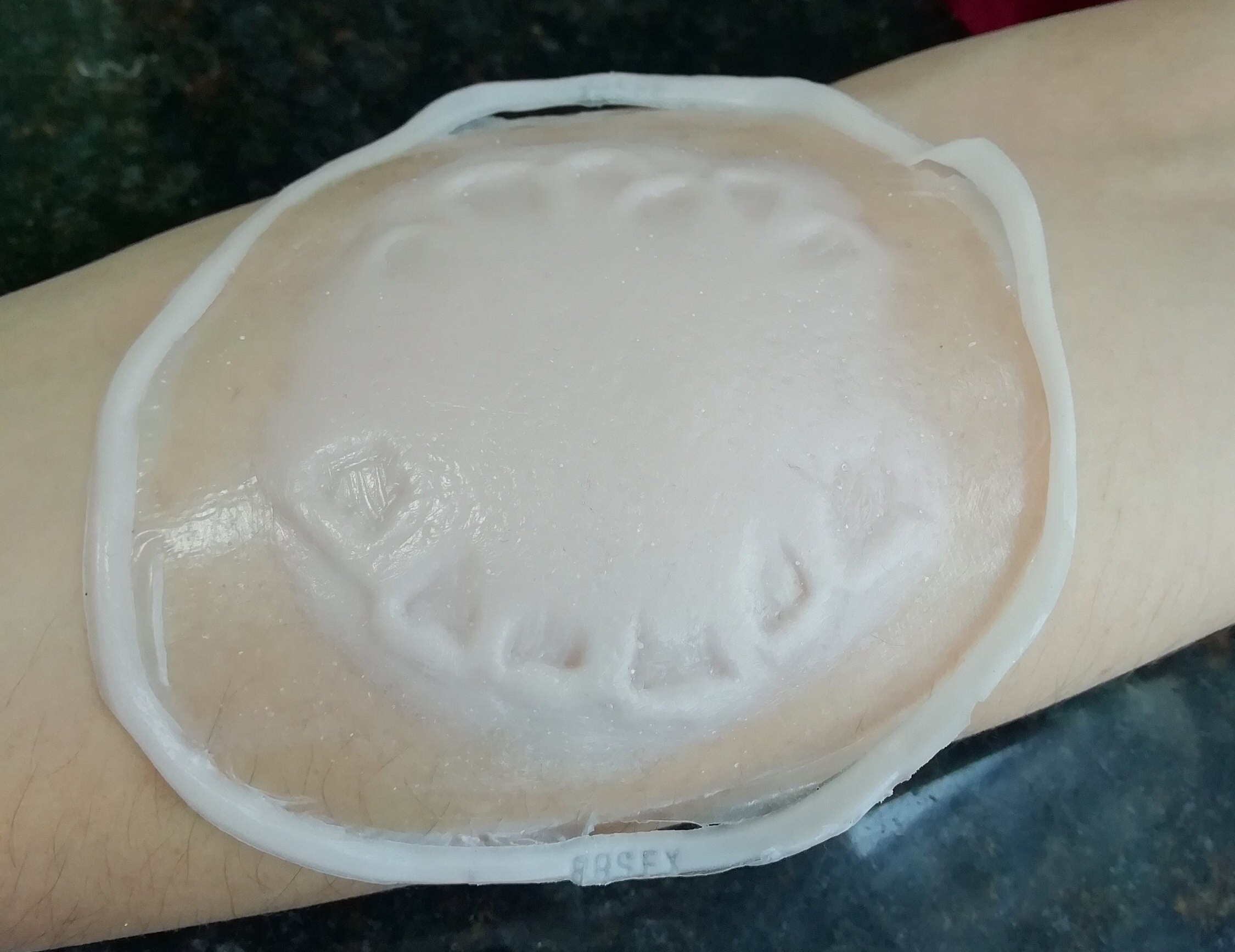 Large Realistic Silicone Bite Wound Prosthetic - Unpainted Horror SFX ...