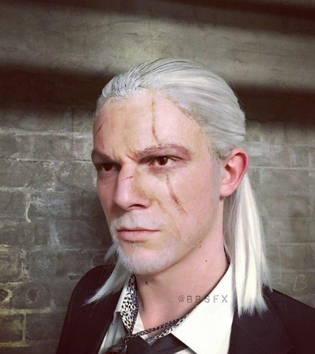 The Witcher 3 Geralt Scars Silicone Prosthetics Set - Etsy