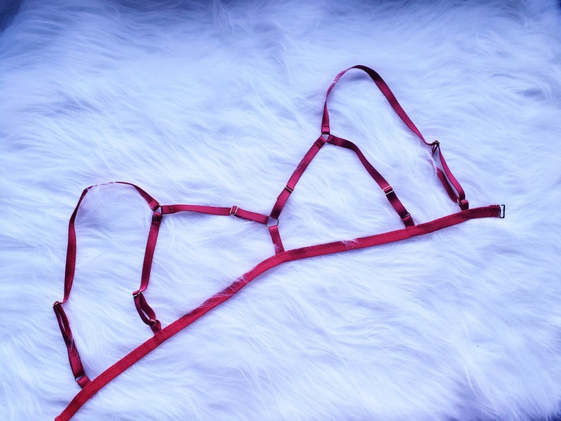 Body Harness, Cage Bra, Bra Harness, Bondage Lingerie, Bdsm - Etsy