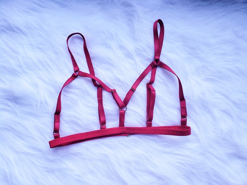 Body Harness, Cage Bra, Bra Harness, Bondage Lingerie, Bdsm - Etsy
