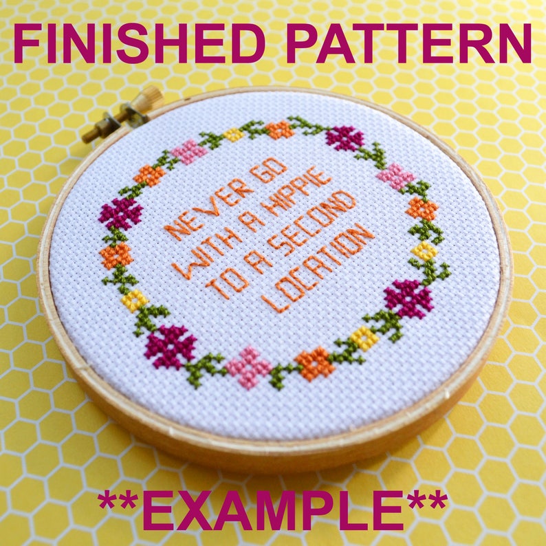 PATTERN: "never Go With a Hippie to a Second Location" 30 Rock Quote ...