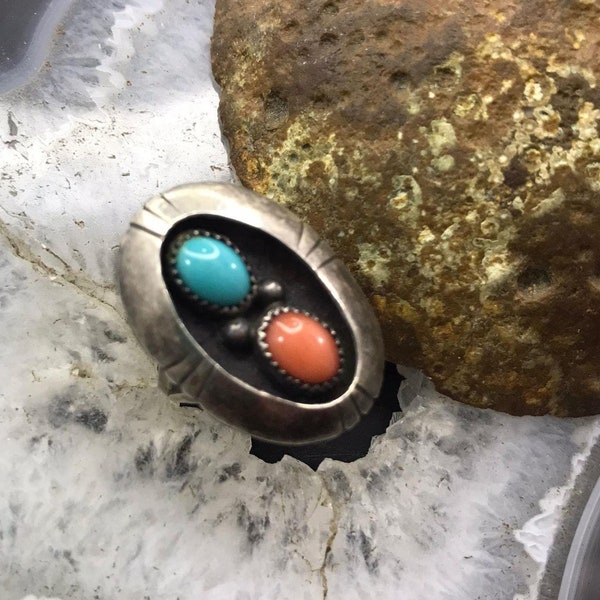 Native American Shadow Box Ring - Etsy