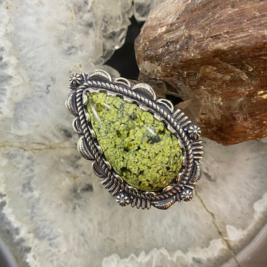 Carolyn Pollack Southwestern Style Sterling Silver Pear Serpentine ...