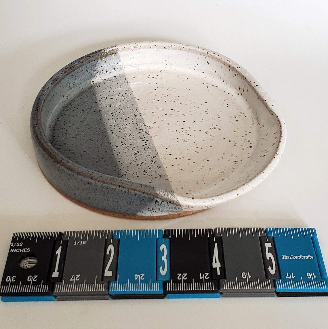 Ceramic Handmade Spoon Rest for Your Stovetop Two-color Spoon - Etsy