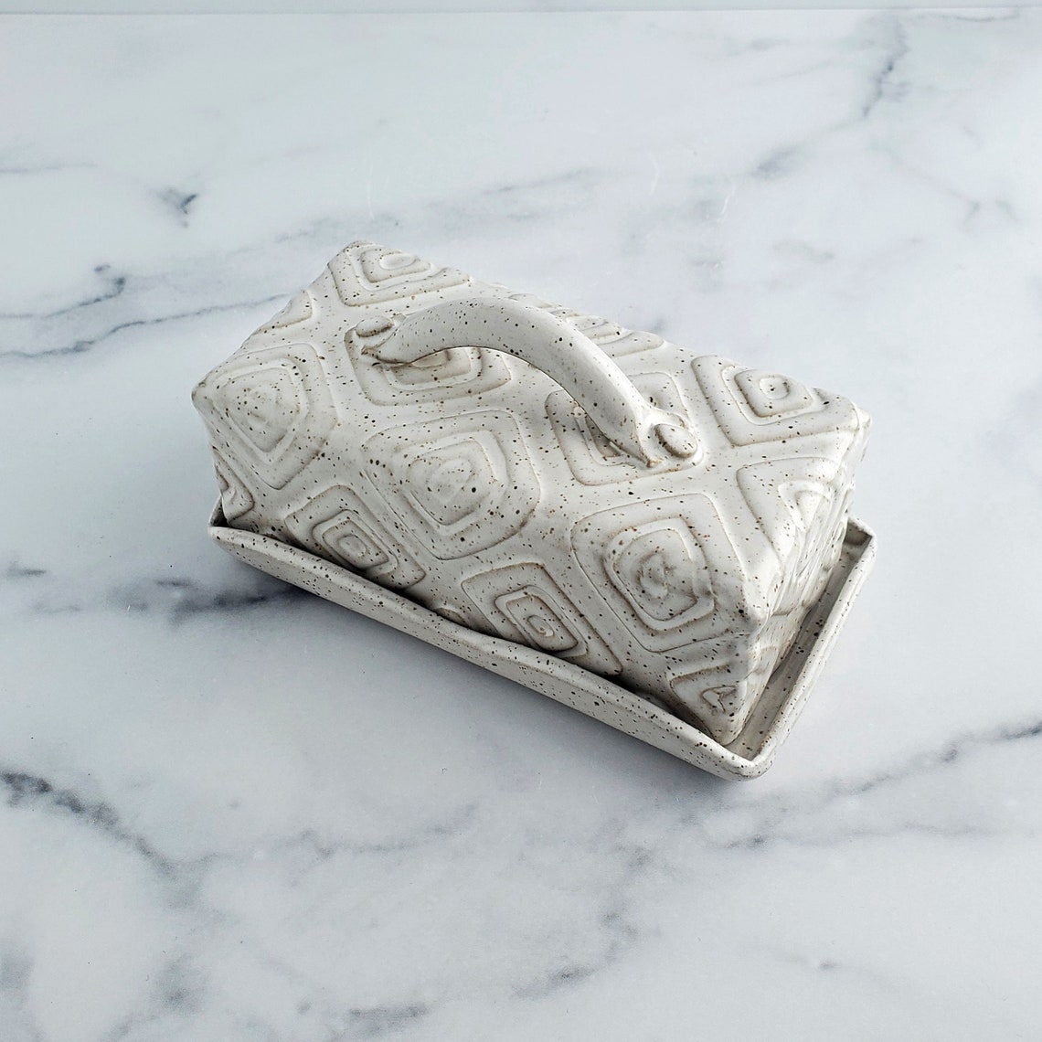 Handmade Ceramic Butter Dish With Lid 2 Piece Butter Dish - Etsy