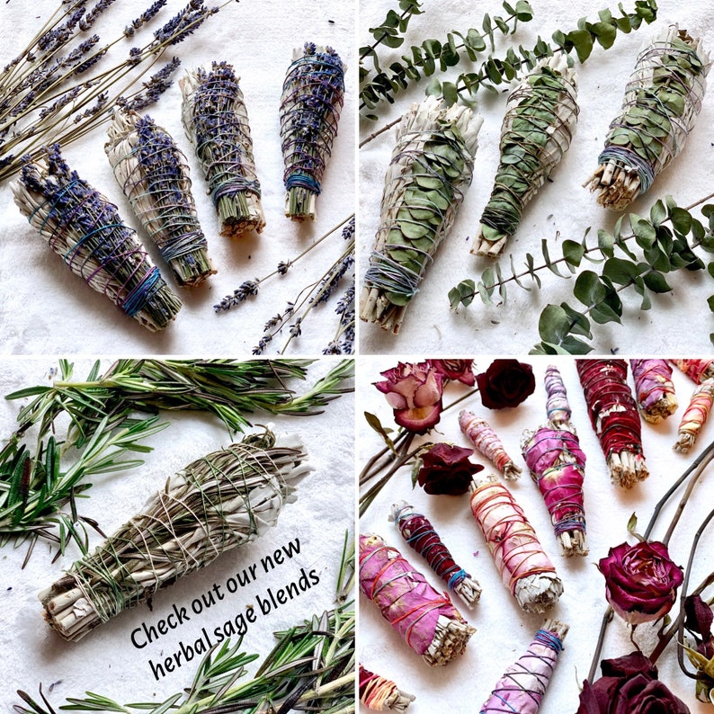 Organic White Sage Bundle Sacred Smoke Stick White Sage | Etsy