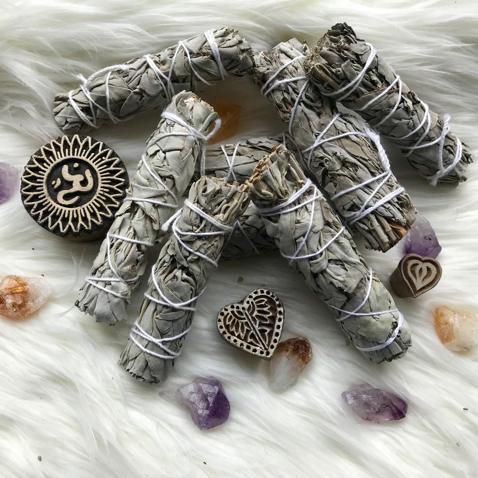White Sage Bundle Sacred Smoke Stick White Sage Energy | Etsy