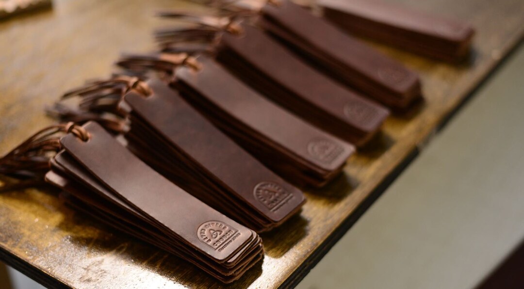 Bulk Customizable or Blank Leather Bookmarks | Perfect for Promotional ...