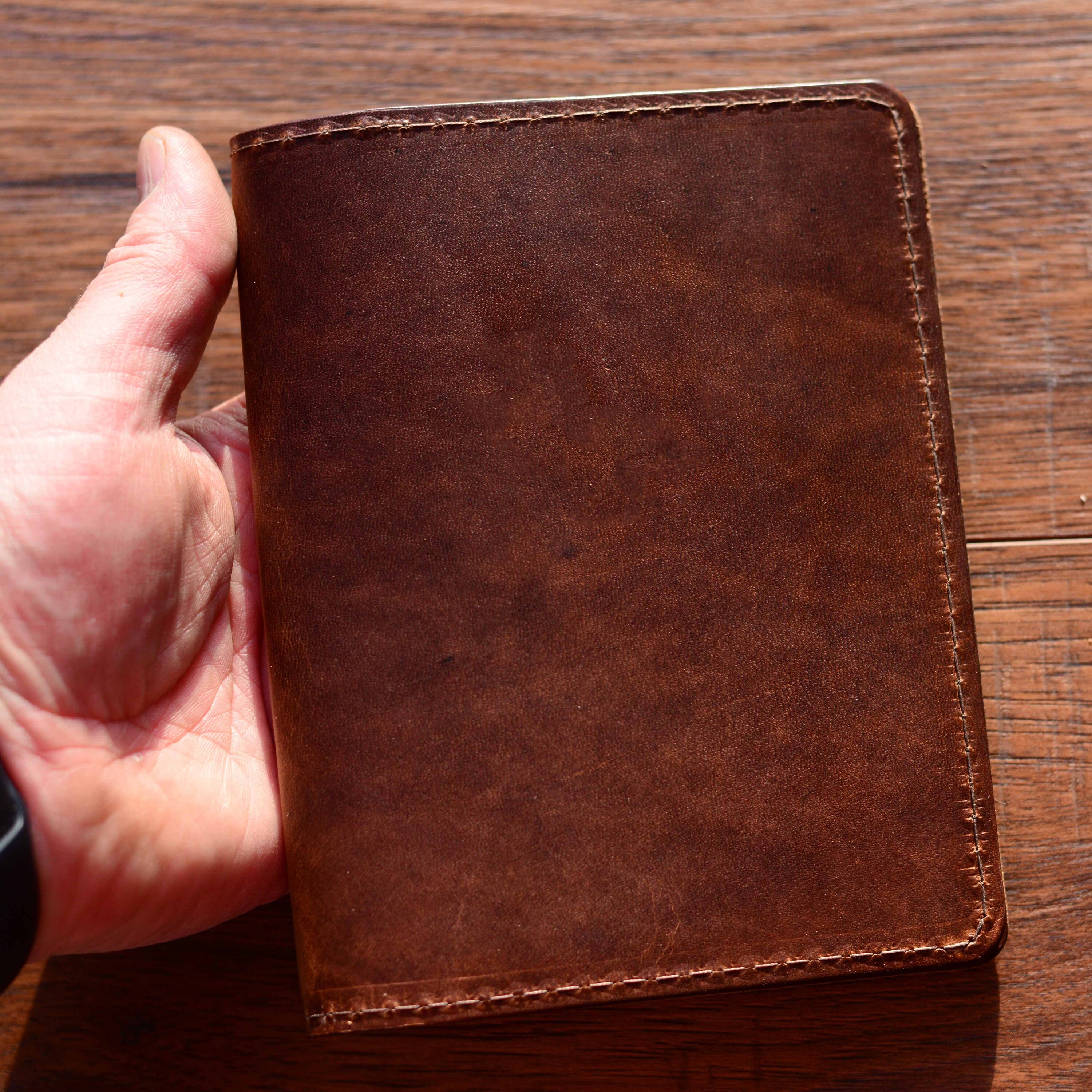 Real Leather Prescription Pad Rx Cover- Portrait | Great Gift for ...