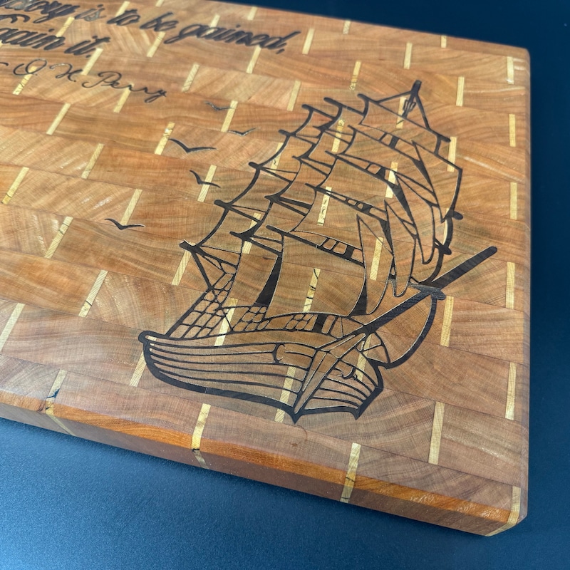 Inlay Cutting Board - Etsy