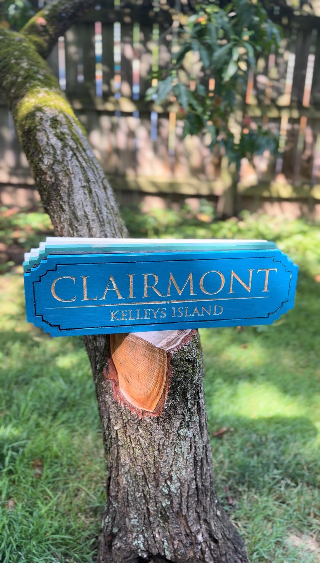 Kitschy Coastal Family / House Name Plaque - Etsy