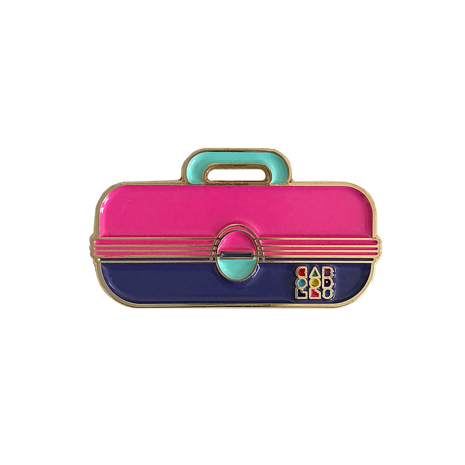 Retro 80s/90s Caboodles Makeup Case Inspired Enamel Pin 80s - Etsy