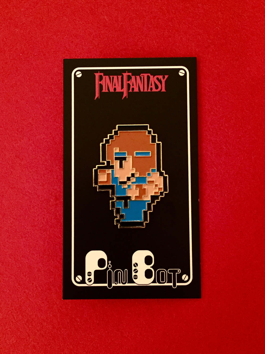 Retro 80s Final Fantasy 1 NES Inspired 8-bit Enamel Pin - Etsy