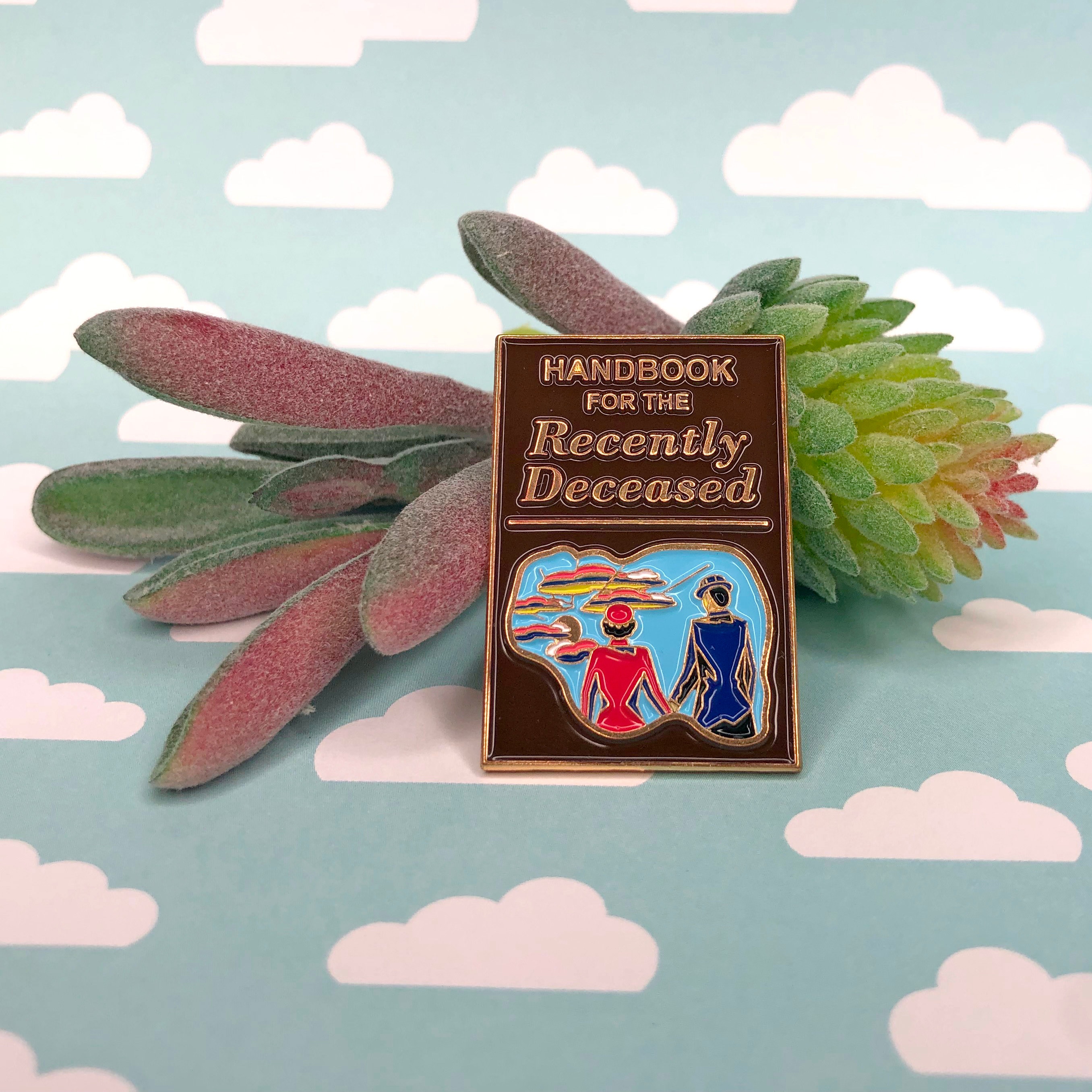 Retro 80s/90s Inspired Handbook for the Recently Deceased - Etsy