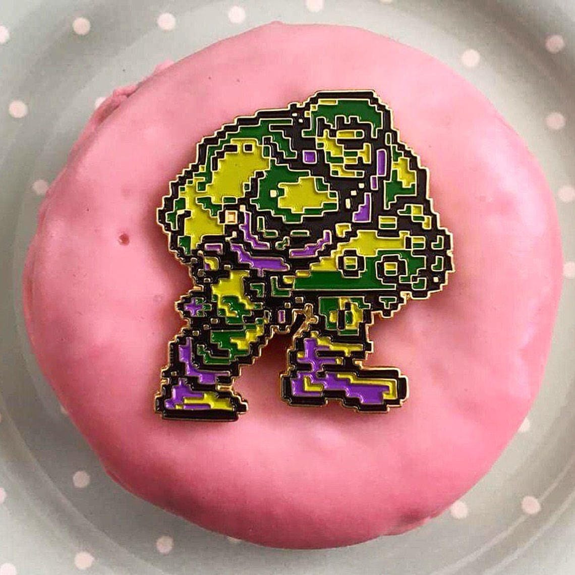 Retro 80s Final Fantasy 1 NES Inspired 8-bit Enamel Pin - Etsy