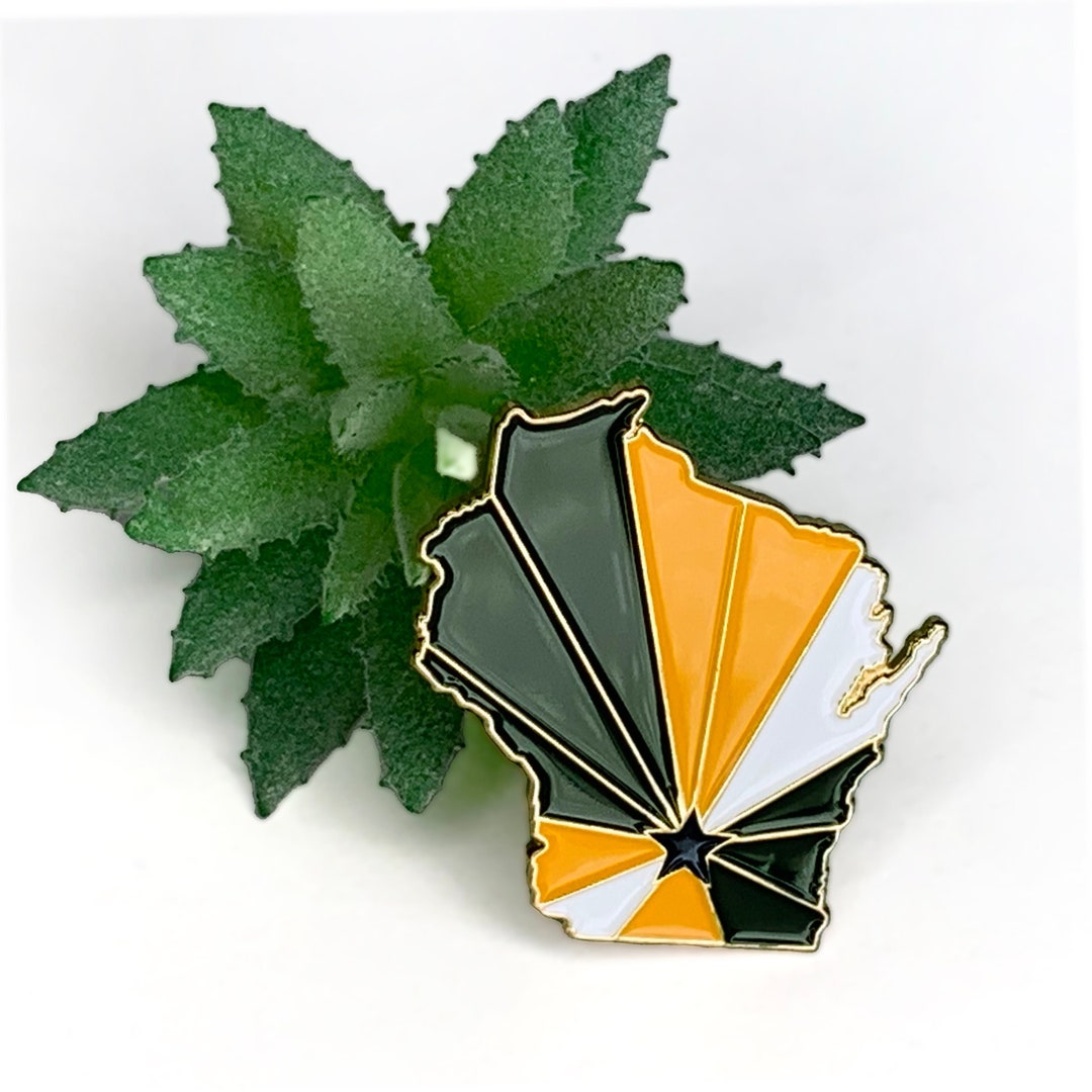Green Bay 'packers' Enamel Pin | Football | Wisconsin Pin in Green Bay ...