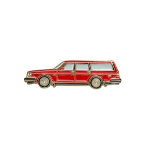 Vintage Car Enamel Pin | Volvo 240 Wagon | 70s | 80s | 90s Nostalgia - Etsy