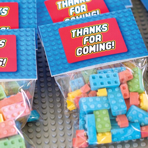 Building Brick Birthday Party Decorations Printable Birthday - Etsy