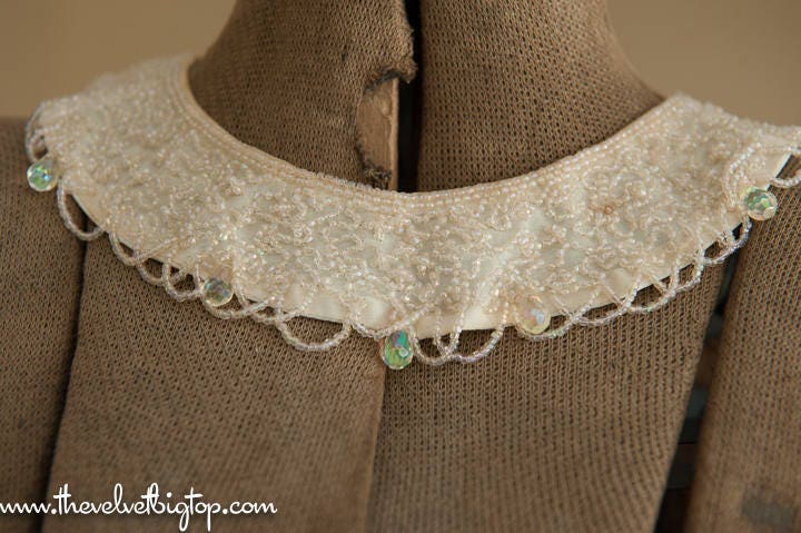 Vintage Collar - Beautiful and Beaded - Etsy