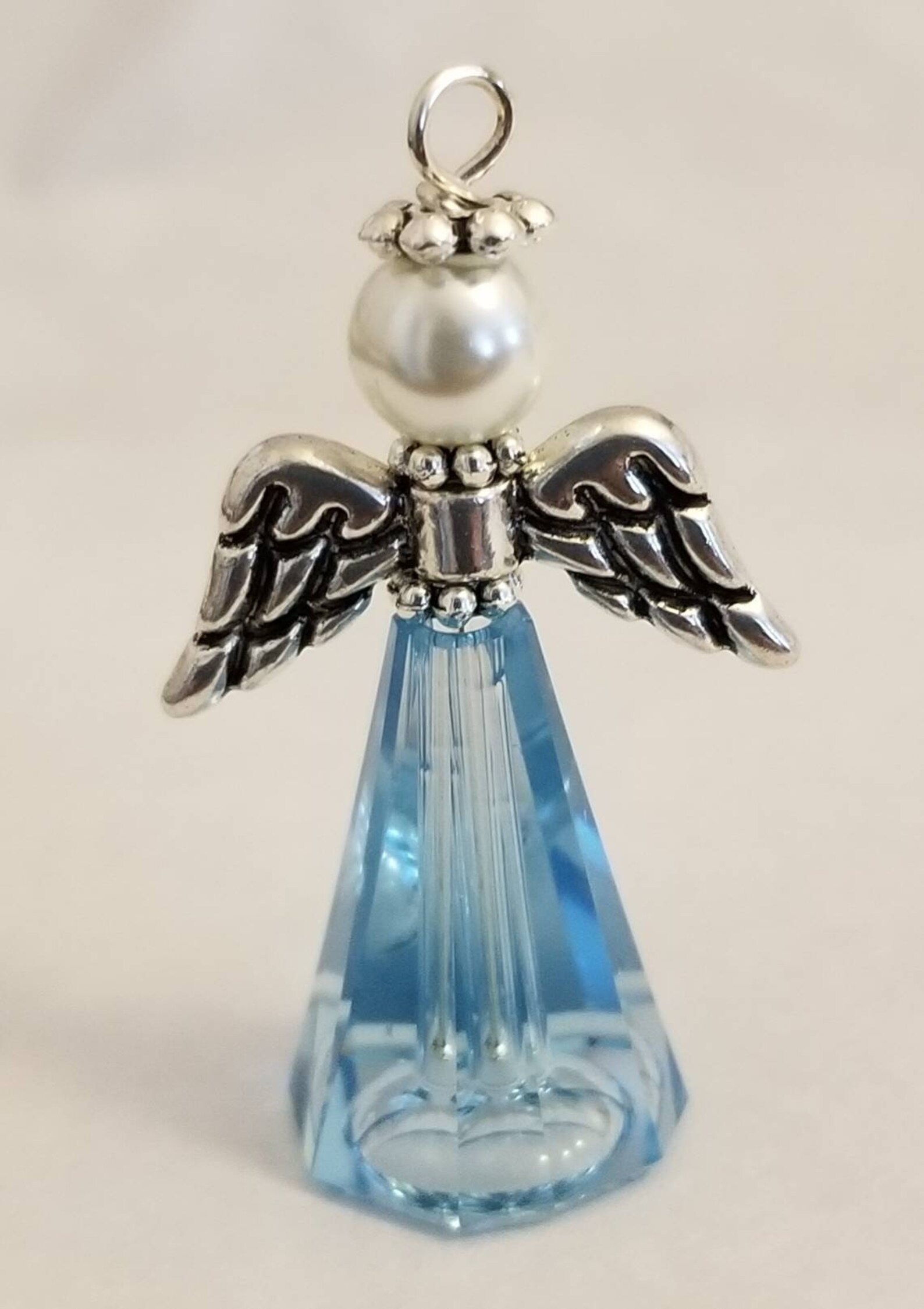 Crystal Angel Pendant - Etsy