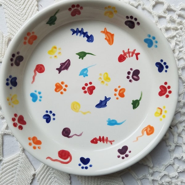 Paw Print Bowl - Etsy